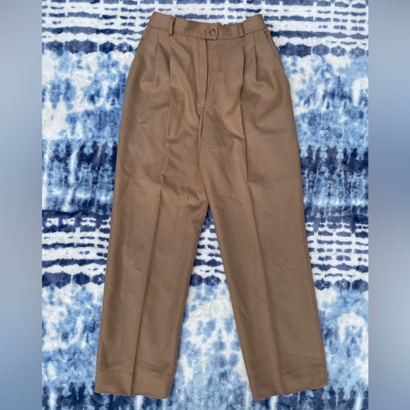 Pendleton | Pants & Jumpsuits | Vintage Pendleton Petite Khaki 0 Virgin ...